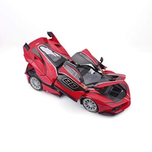 Bburago 18-16907RD Signature 1/18 Scale Diecast - 18-16907 Ferrari FXX K Supercar Red, Multicolor