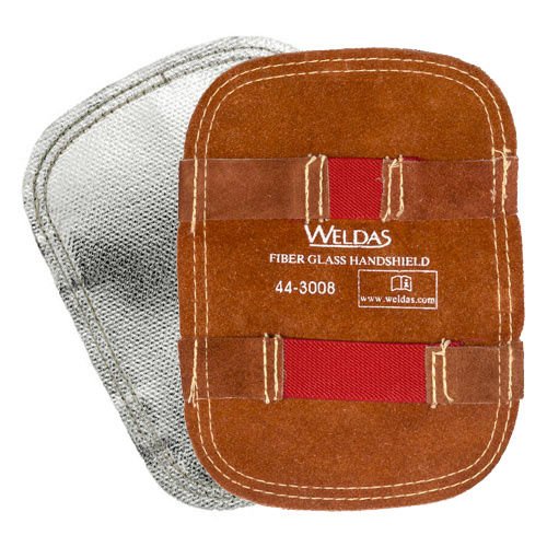 Weldas Aluminized Back Hand Pad with Kevlar Stitching - Heat Deflector