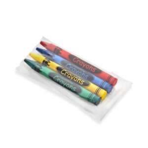 crayonking 50 sets of 4-packs in cello (200 total bulk crayons) restaurants, party favors, birthdays, school teachers & kids coloring non-toxic crayons