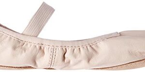 Bloch Women's Dance Belle Full-Sole Leather Ballet Shoe/Slipper, Theatrical Pink, 3 C US