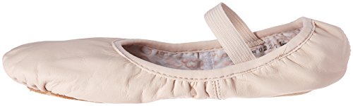 Bloch Women's Dance Belle Full-Sole Leather Ballet Shoe/Slipper, Theatrical Pink, 3 C US