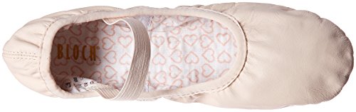 Bloch Women's Dance Belle Full-Sole Leather Ballet Shoe/Slipper, Theatrical Pink, 3 C US