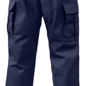 Rothco Relaxed Fit Zipper Fly BDU Pants, Navy Blue, XL