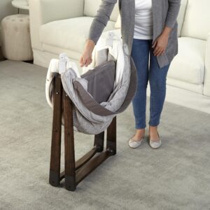 Ingenuity Foldaway Rocking Wood Bassinet - Carrington