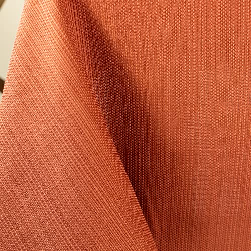 Benson Mills Textured Fabric Table Cloth, Fall, Harvest, and Thanksgiving Tablecloth (60" x 84" Rectangular, Bison/Rust/Burnt Orange)