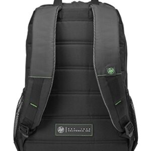 HP 15-inch Laptop Sport Backpack (Black/Green)