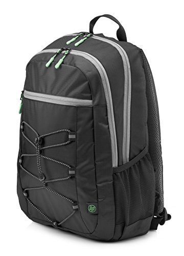 HP 15-inch Laptop Sport Backpack (Black/Green)