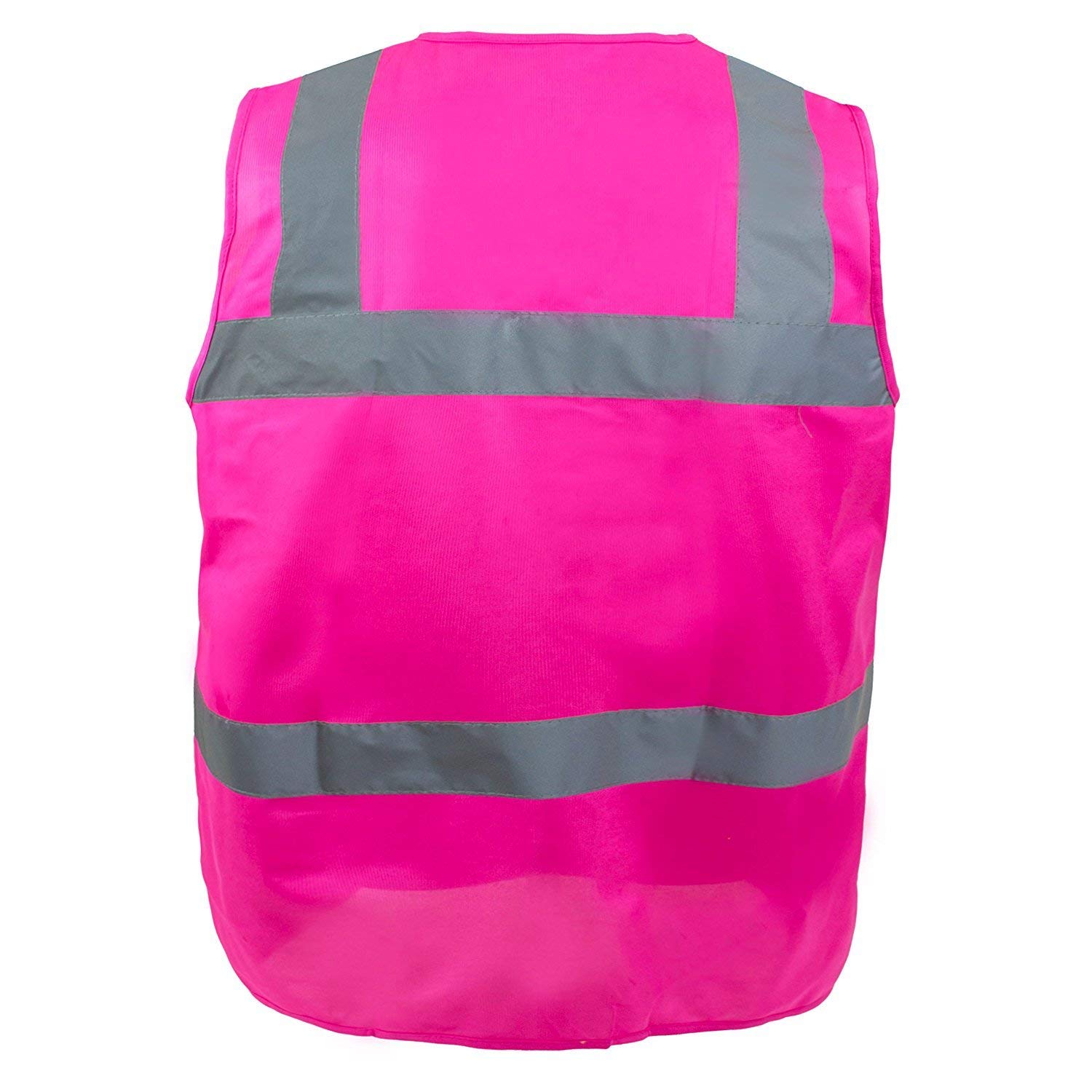 New York Hi-Viz Workwear RK Safety PK0430 ANSI/ISEA Class 2 Certified Female Safety Vest (Pink, Small)