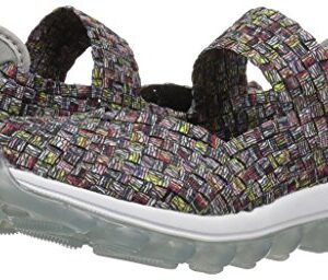 Bernie Mev Women's Gummies Charm Walking Shoe, Ice, 39 EU/8.5-9 M US