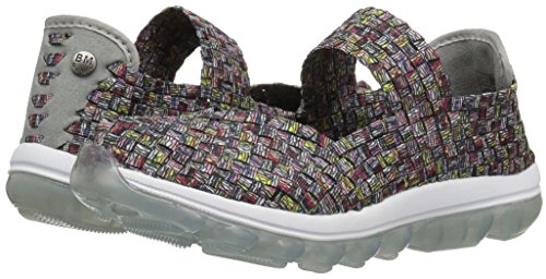 Bernie Mev Women's Gummies Charm Walking Shoe, Ice, 39 EU/8.5-9 M US