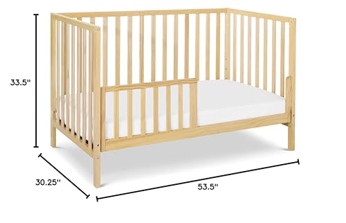 DaVinci Union 4-in-1 Convertible Crib in Natural, Greenguard Gold Certified, 1 Count (Pack of 1)