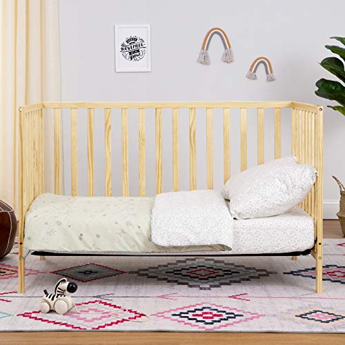 DaVinci Union 4-in-1 Convertible Crib in Natural, Greenguard Gold Certified, 1 Count (Pack of 1)