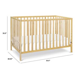 DaVinci Union 4-in-1 Convertible Crib in Natural, Greenguard Gold Certified, 1 Count (Pack of 1)