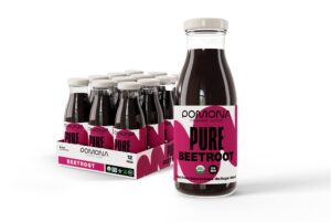 pomona organic cold pressed beet juice, non-gmo, no sugar, gluten free, kosher, preservative free - pack of 12, 8.4 oz