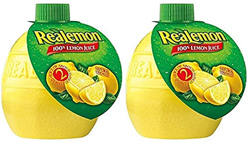 Realemon 100% Lemon Juice (Pack of 2) 2.5 oz. Each