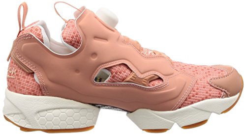 Reebok Instapump Fury Off TG Womens Running Trainers Sneakers (UK 5 US 7.5 EU 38, Rustic Clay Chalk Stone BD3007)