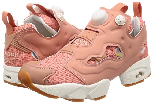 Reebok Instapump Fury Off TG Womens Running Trainers Sneakers (UK 5 US 7.5 EU 38, Rustic Clay Chalk Stone BD3007)