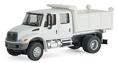 Walthers MOW White Crew CAB Dump Truck