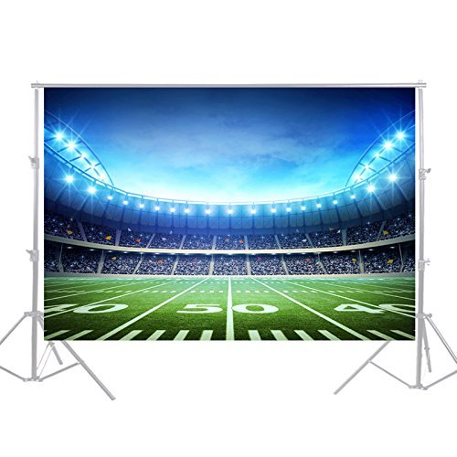 HUAYI Football Field Backdrop Newborn Photography Props Photography Background Baby Photo Studio Props 5x7ft YJ-024