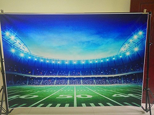 HUAYI Football Field Backdrop Newborn Photography Props Photography Background Baby Photo Studio Props 5x7ft YJ-024