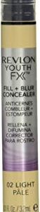 Revlon Youth Fx Fill + Blur Concealer, Light, 0.11 Fluid Ounce