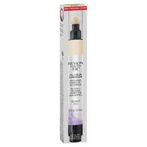 Revlon Youth Fx Fill + Blur Concealer, Light, 0.11 Fluid Ounce