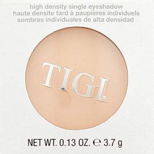 TIGI Cosmetics High Density Single Eyeshadow, Vanilla Matte, 0.13 Ounce