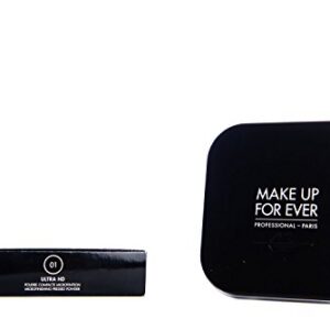 Ultra HD Pressed Powder - 1 Translucent by Make Up For Ever for Women - 0.29 oz Powder