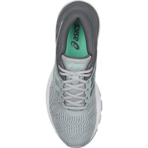 ASICS Women's Gel-Flux 5 Running Shoes, 6M, MID Grey/White/Opal Green