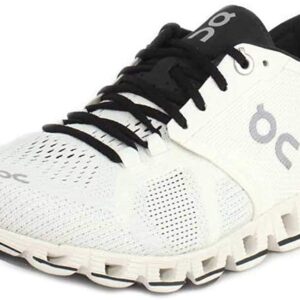 ON Running Women's Cloud X Textile Synthetic Trainers White/Black Shoes, Size 10.5 (M) US, 42.5 EUR