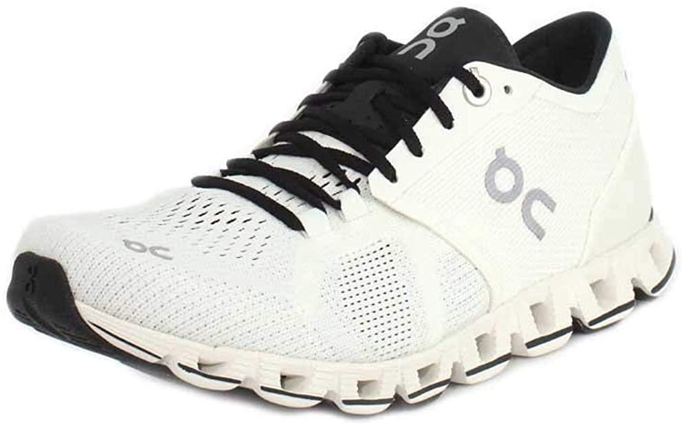 ON Running Women's Cloud X Textile Synthetic Trainers White/Black Shoes, Size 10.5 (M) US, 42.5 EUR