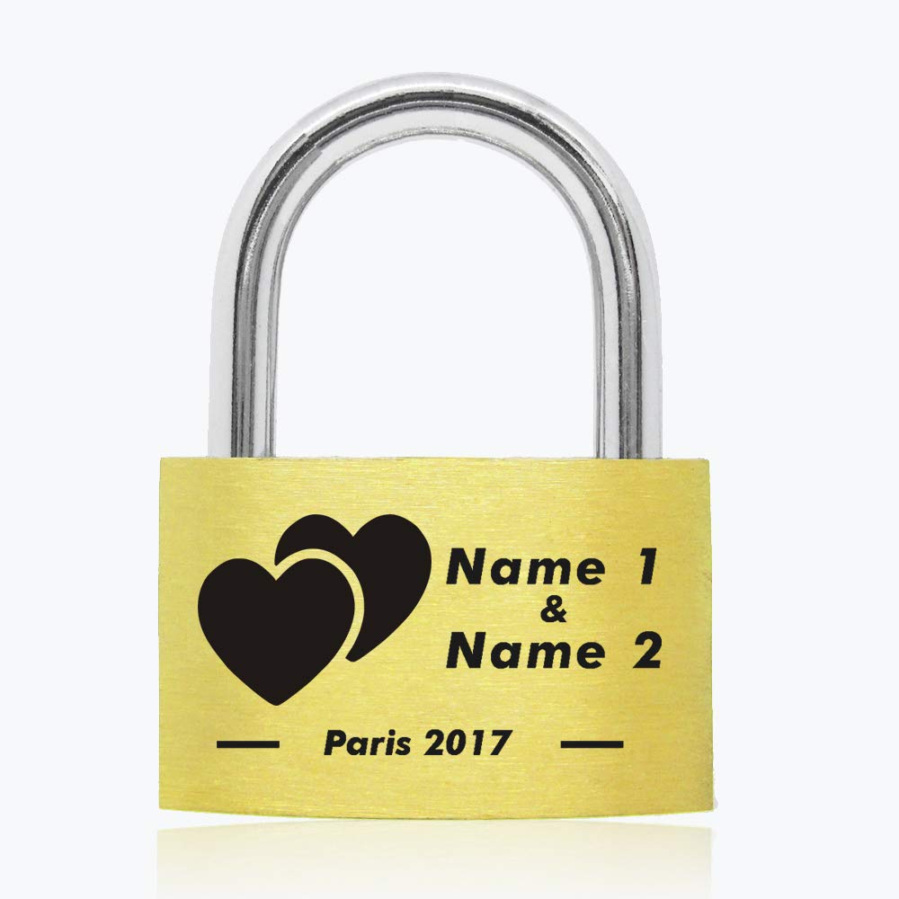 Personalized Engraved PadlockWedding | Annivesary Gift | Present Love Lock Comes in Gift Box