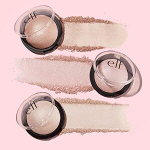 e.l.f. Baked Highlighter, Sheer Shimmering Color, Moonlight Pearls, 0.16 oz.