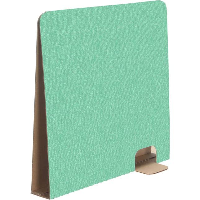 Really Good Stuff Privacy Shield Dividers - Set of 12, Green - Create a Distraction-Free Learning Environment - Testing & Desk Divider Boards for Student Desks, Classroom Essentials & Must Haves