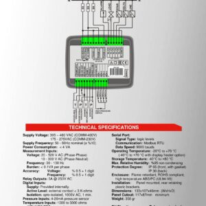 DATAKOM DK-45 Electric Motor Driven Compressor Controller