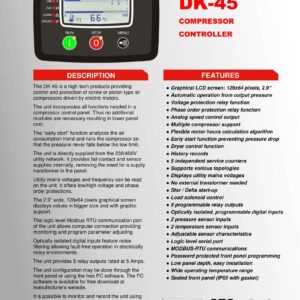 DATAKOM DK-45 Electric Motor Driven Compressor Controller