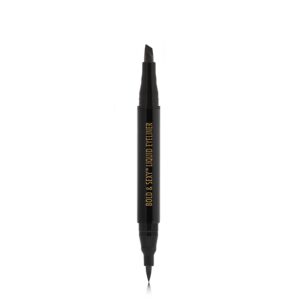 black radiance bold and sexy liquid eyeliner, black, 2.4 gram