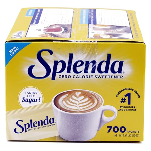 SPLENDA Zero Calorie Sweetener, 700 Count Packets