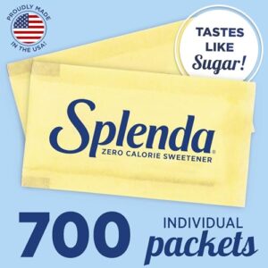 SPLENDA Zero Calorie Sweetener, 700 Count Packets