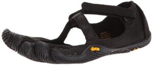 vibram five fingers women's v-soul fitness and cross training yoga shoe (40 eu/8.5-9, black)