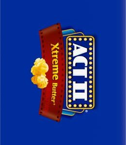 ACT II Xtreme Butter Popcorn, 2.75 Oz, 12 Ct