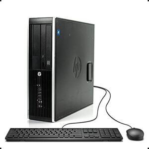 hp desktop, dual core amd, new 8gb memory, 500gb, dvd, windows 10 professional, wifi wireless (renewed)