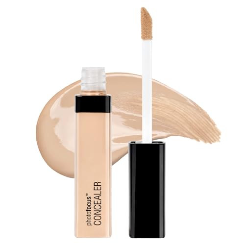 wet n wild Photo Focus Concealer, Light Ivory, Under Eyes, Makeup, Blemish, Full Coverage, Lightweight