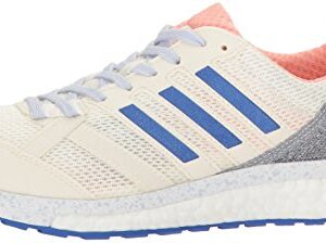 adidas Performance Women's Adizero Tempo 9 w, Hi-Res Orange/Hi-Res Blue/Legacy, 6 M US