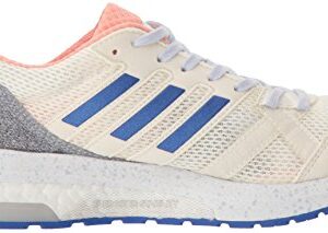 adidas Performance Women's Adizero Tempo 9 w, Hi-Res Orange/Hi-Res Blue/Legacy, 6 M US