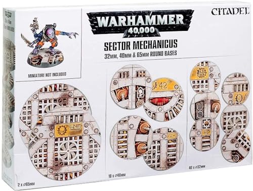 Games Workshop 99120199055 "Sector Mechanicus: Industrial Bases Plastic Kit