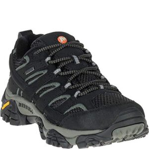 Merrell Women's Low Rise Hiking Shoes, Black, 9.5