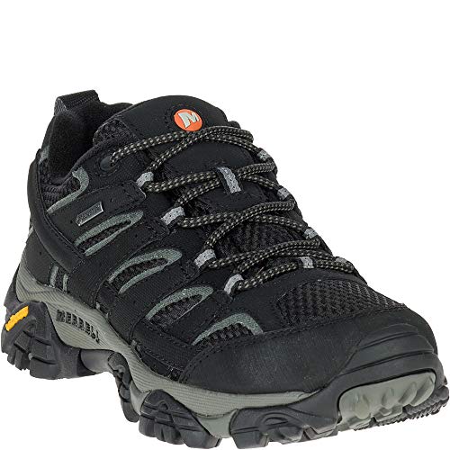 Merrell Women's Low Rise Hiking Shoes, Black, 9.5