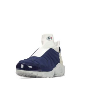 Nike Womens Air Max Plus Slip SP Running Trainers 940382 Sneakers Shoes (UK 5.5 US 8 EU 39, Midnight Navy Metallic Silver 400)