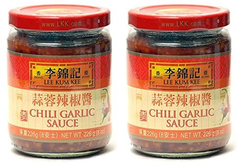 Lee Kum Kee Chili Garlic Sauce, 8oz (Pack of 2)